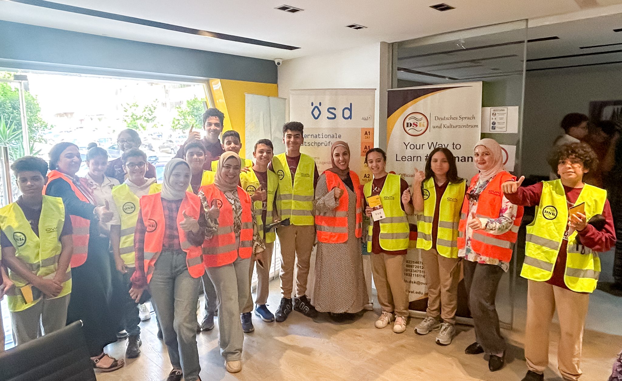 German exams in Cairo: First successes in DSK's ÖSD school project