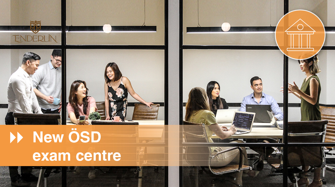 German exams in the Philippines with Enderun Extension